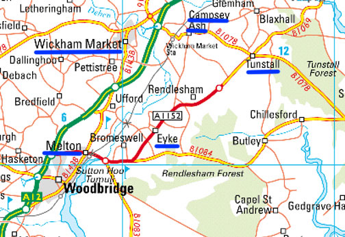 Eyke, Suffolk, England, Family Sketches - An American Adventure